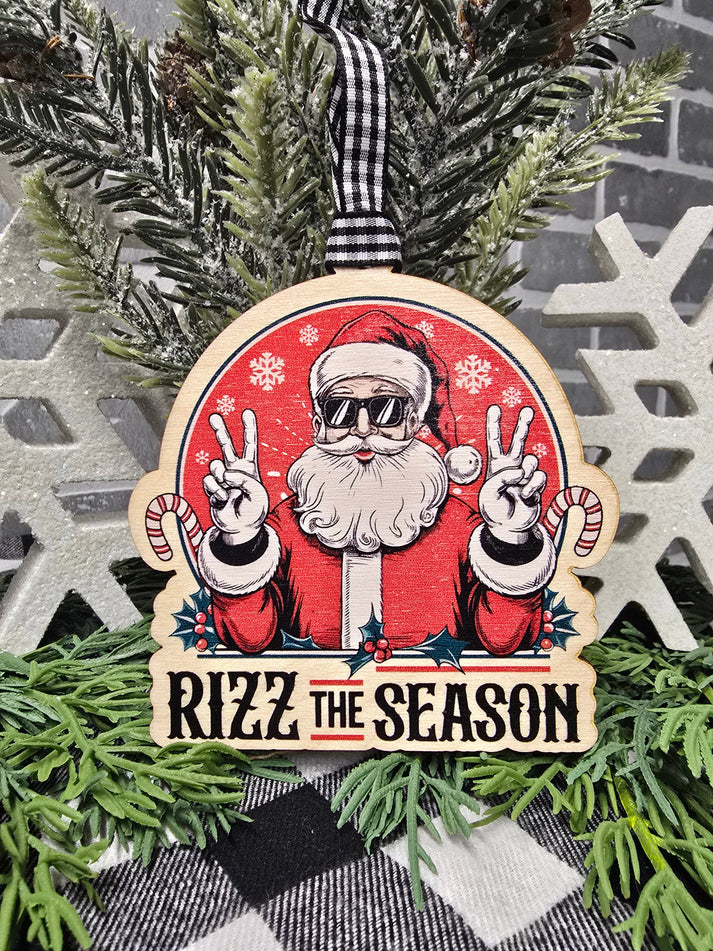 Rizz the Season Santa Ornament – Asher & Arnold